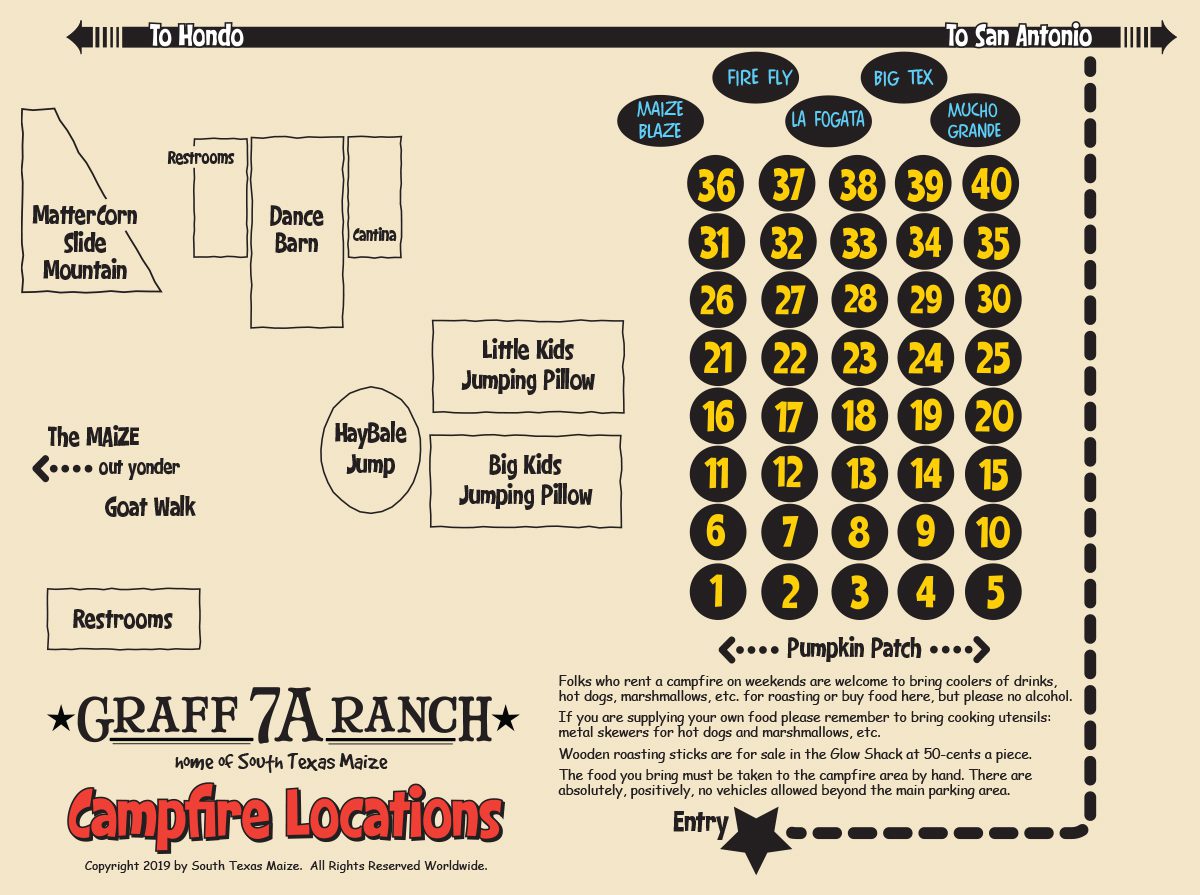 Campfire Map - Graff 7A Ranch