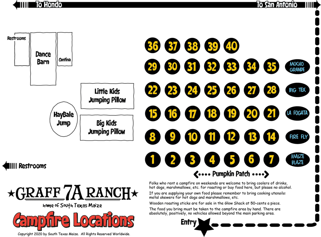 Campfire Map - Graff 7A Ranch